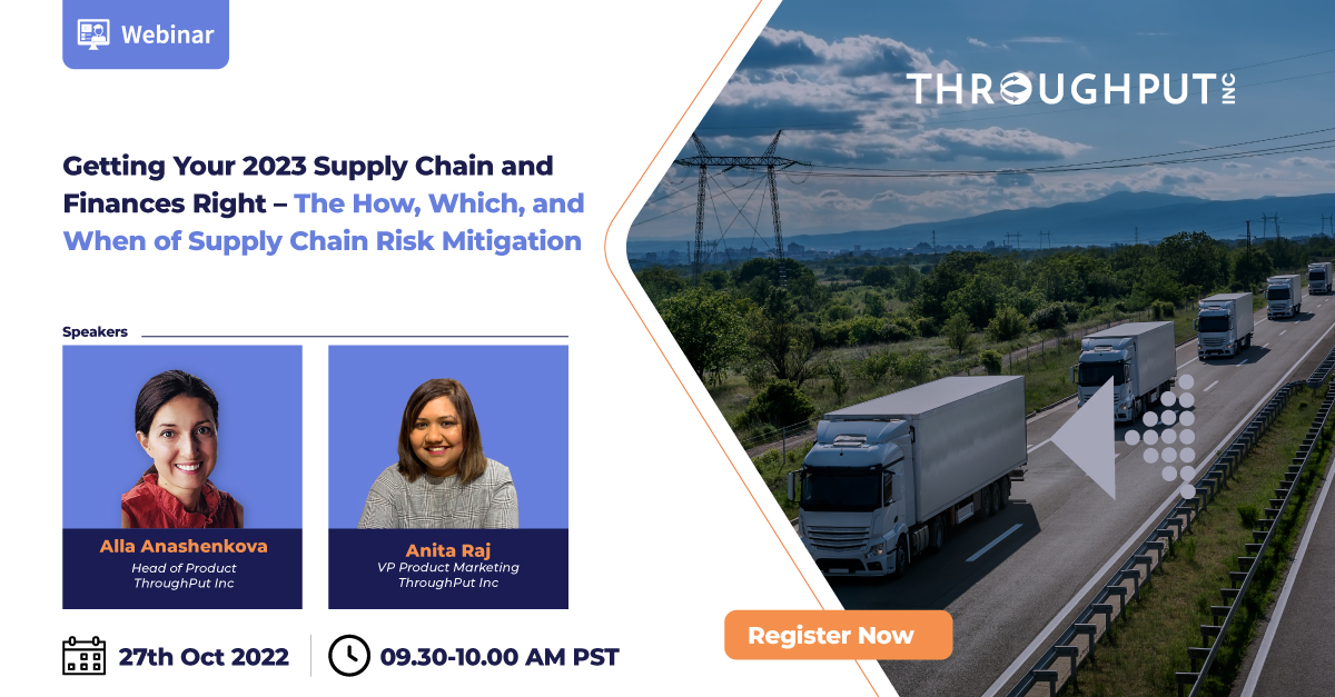 Getting Your 2023 Supply Chain and Finance Right - Webinar Getting Your 2023 Supply Chain and Finance Right - Webinar